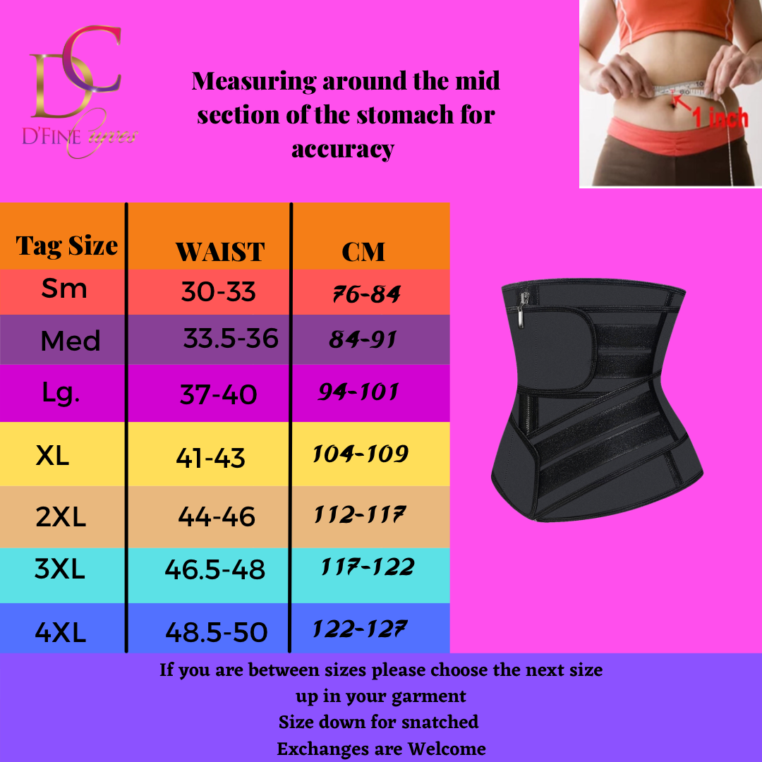 Latex Waist Trainer – Dfinecurves.com